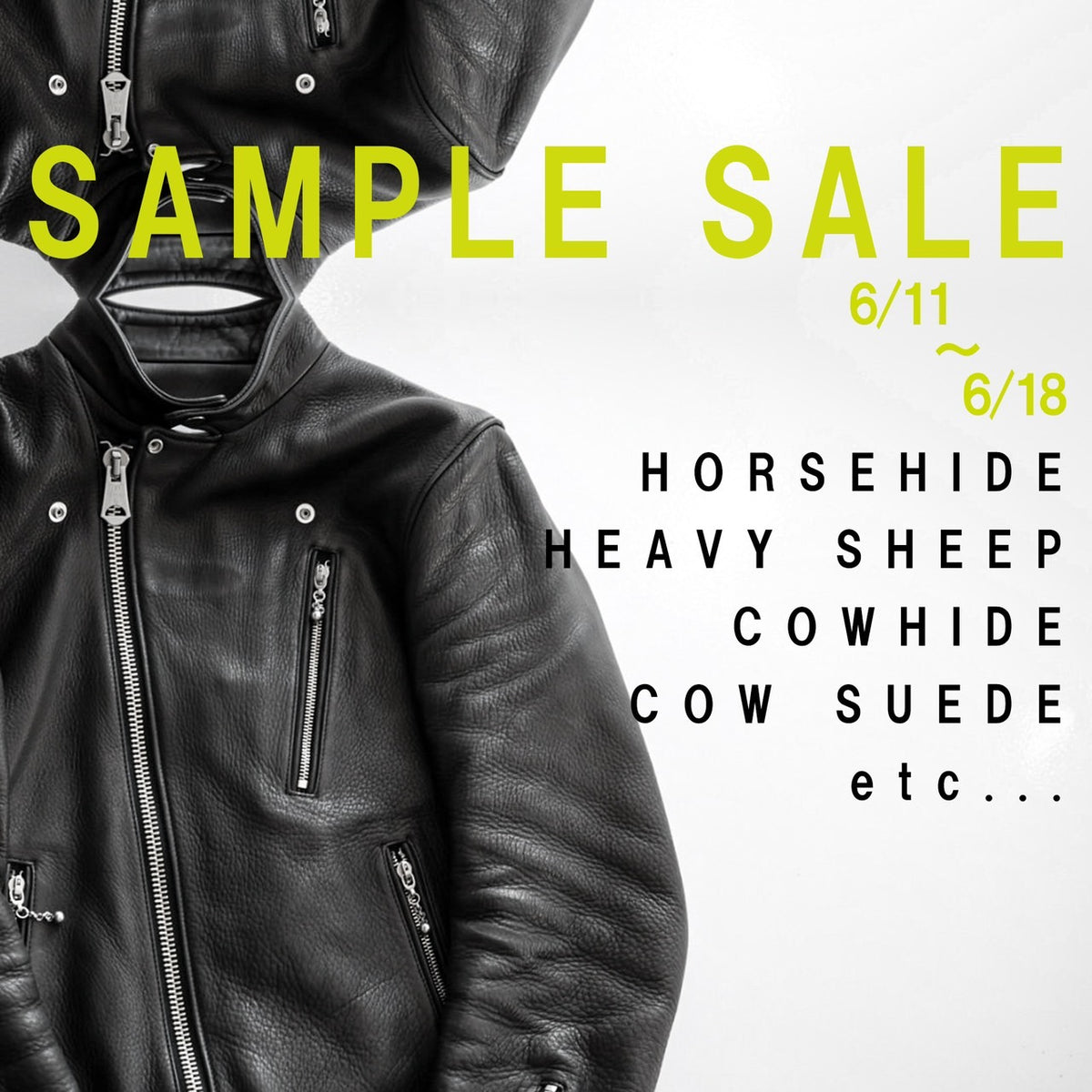 SAMPLE SALL 開催！ – anemoscope